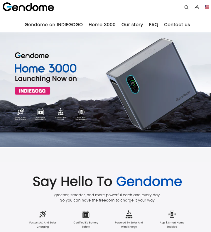 品牌出海-储能品牌Gendome网站点评 - 知乎