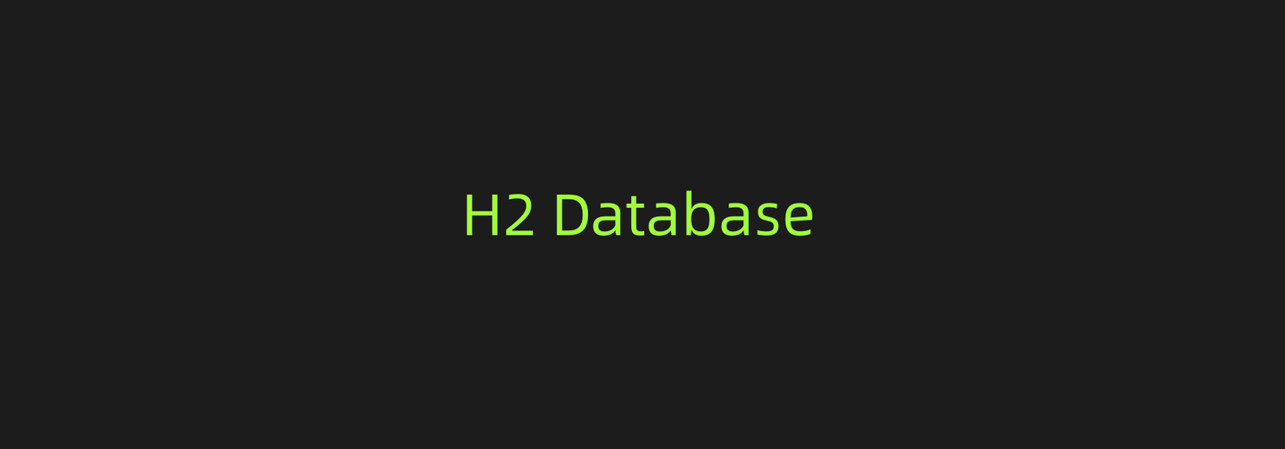 H2 Database 简介 - 知乎