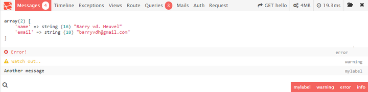 Laravel 调试工具 Laravel-debugbar - 知乎