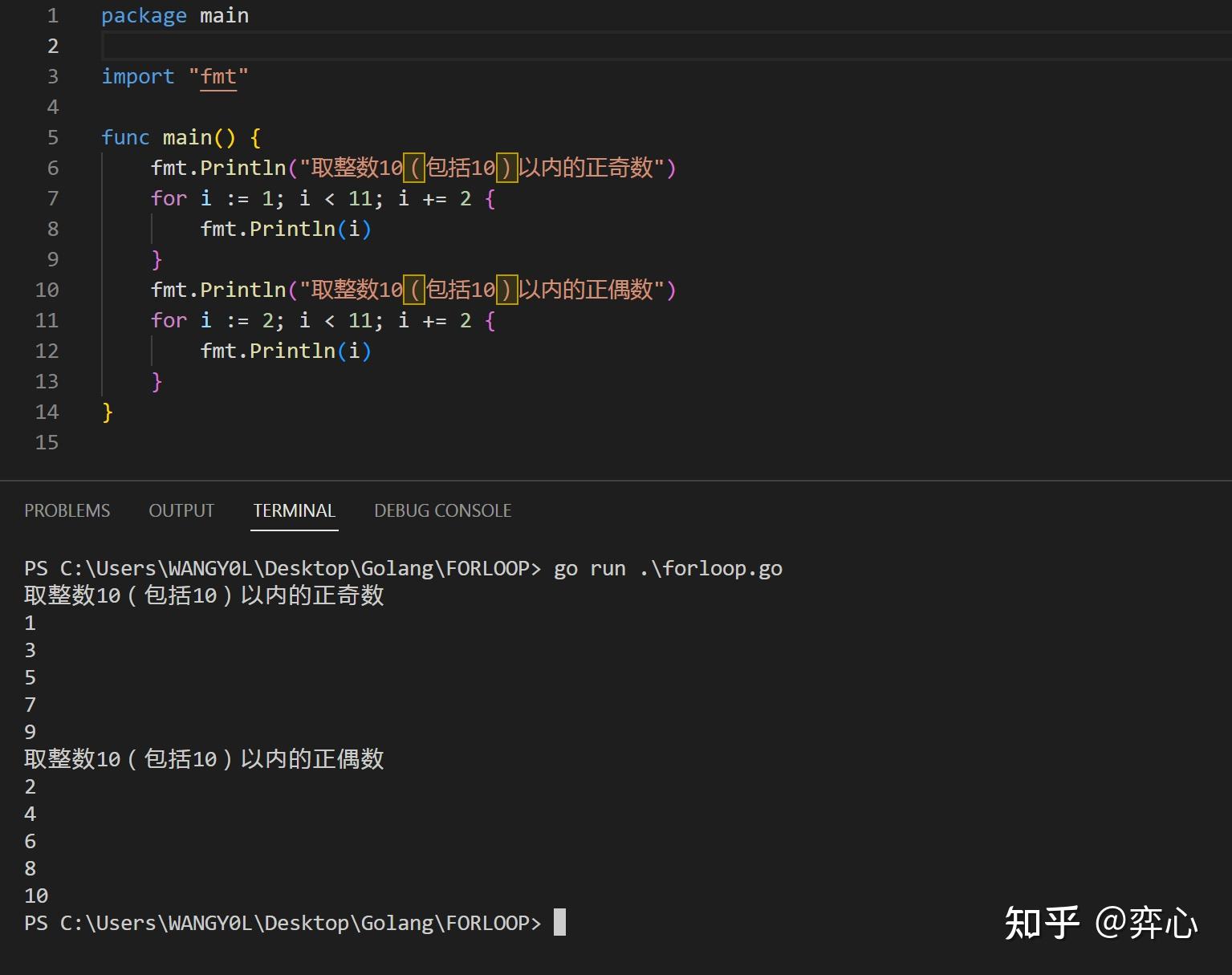 网络工程师的Golang之路 -- for循环、while循环 - 知乎