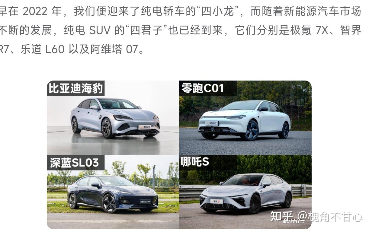 “六大门派围攻光明顶”,乐道L60、智界R7、智己LS6、极氪7X围剿Model Y，为何又输了？ - 知乎