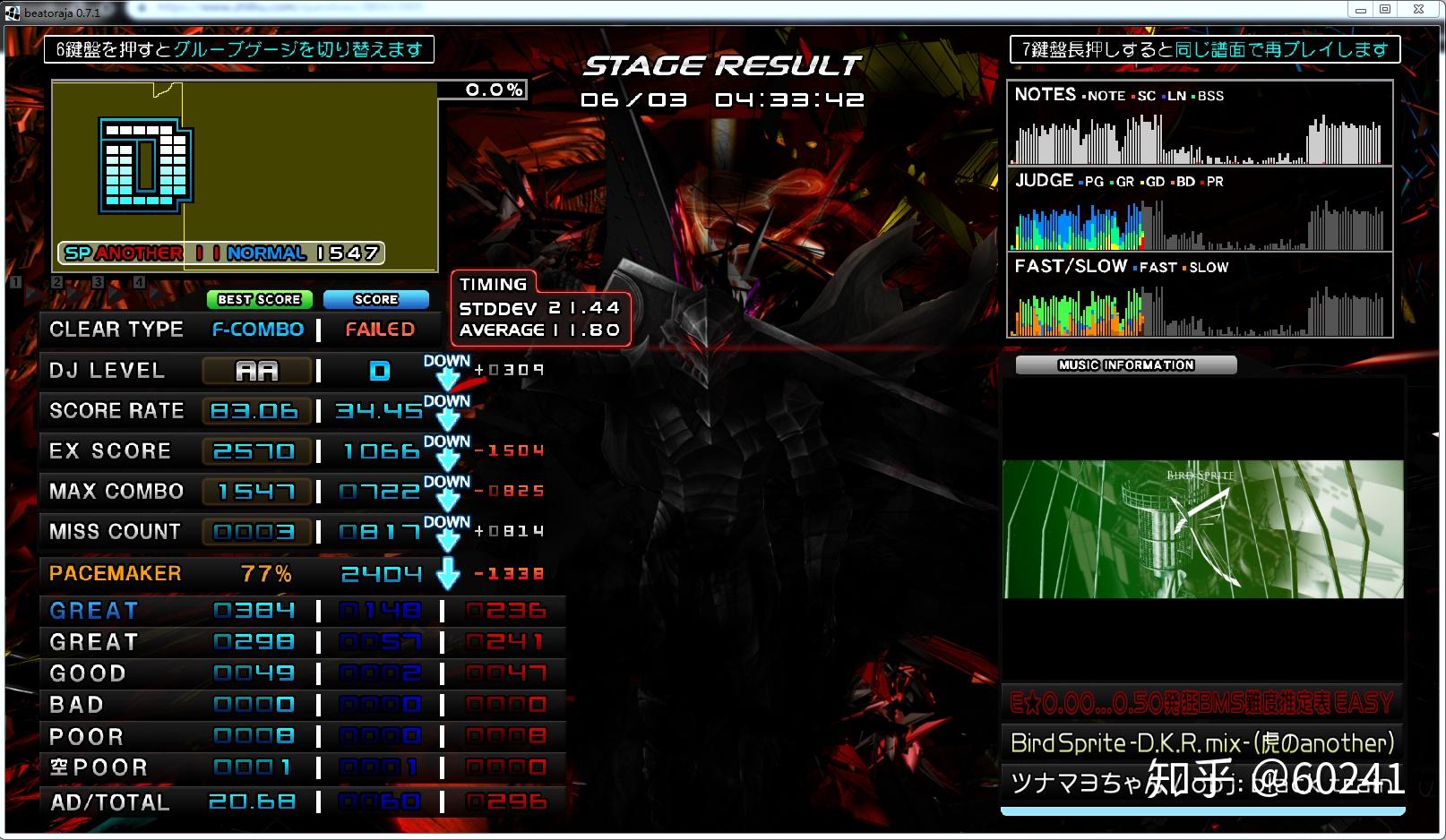 比较Lunatic Rave 2与beatoraja两款BMS游戏的异同，以及两者的前景？ - 知乎
