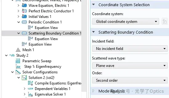 bic（连续谱中的束缚态），怎么用comsol算Q值和非对称参数的关系图？ - 知乎