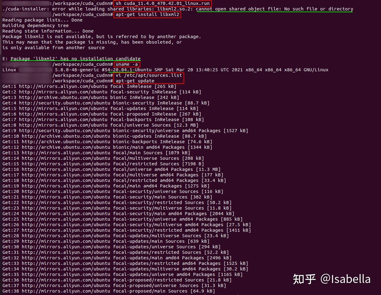 Docker容器内更新CUDA CUDNN以及PyTorch - 知乎