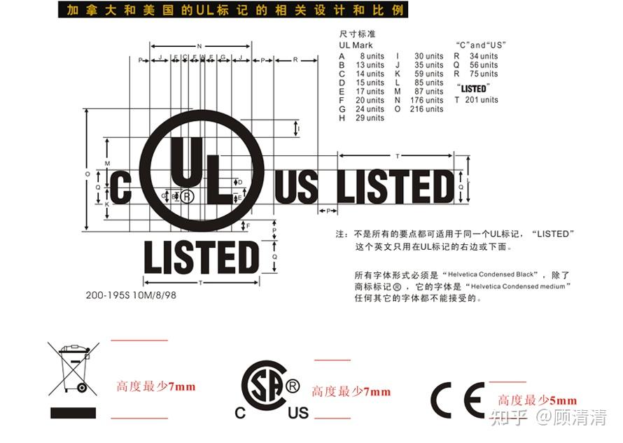 UL标志的使用 ul标签设计要求标准-相关资讯 - 知乎