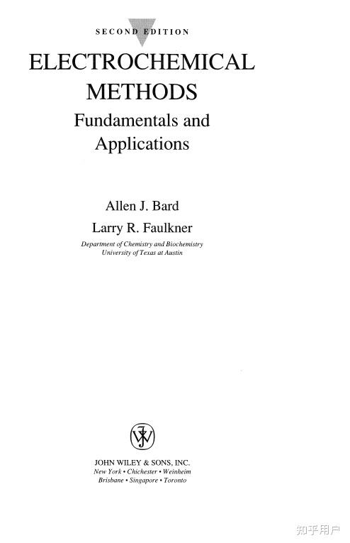 编著《电化学方法—基础和应用》的电化学家Allen J Bard去世，他还做出了哪些贡献？ - 知乎