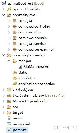 springboot整合mybatis(Mapper.xml和注解两种方式) - 知乎