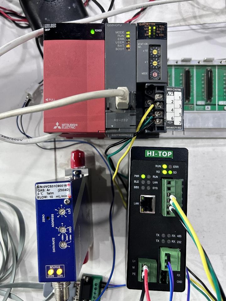 三菱Q02H CPU-CCLINK网关HT3S-CCS-MDN读取七星华创CS310空气流量计数据应用案例 - 知乎