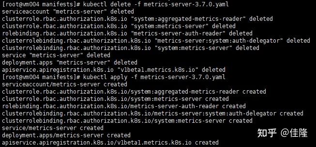 安装 metrics-server 指标服务器 - 知乎