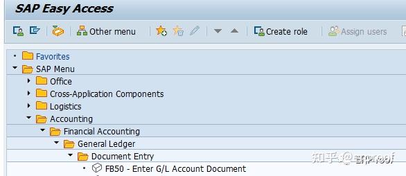 SAP FI课程 3.5 FB50事务代码详解 - 知乎