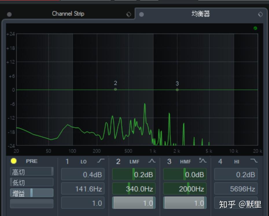 EQ调节介绍以及Cubase中的EQ处理方法及操作 - 知乎