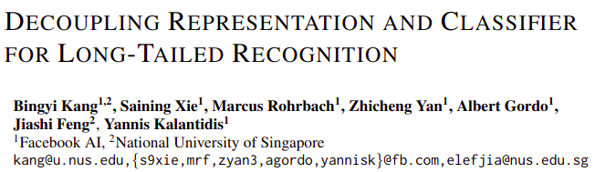 《Decoupling Representation and Classifier》笔记 - 知乎