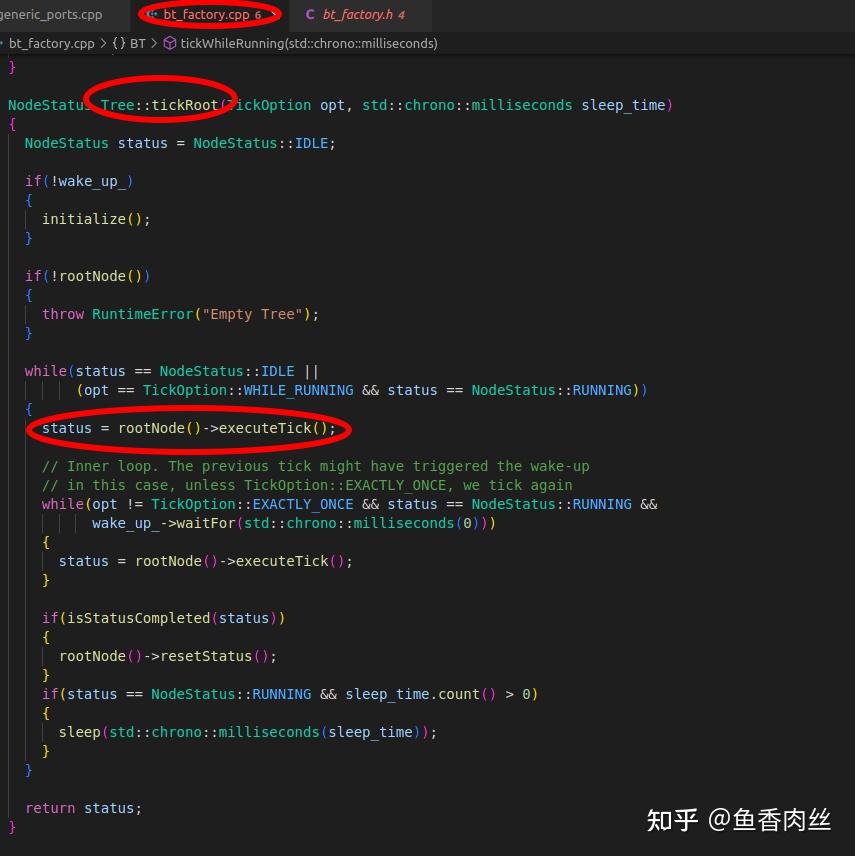 1127 如何tick的(behavior tree源码解读二) - 知乎