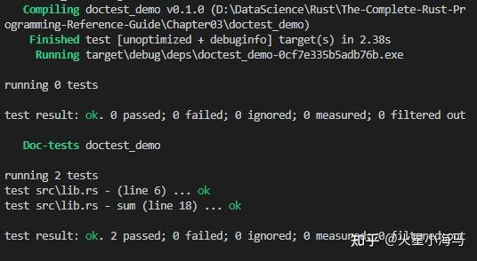 Rust能力养成之（16）文档化 - 知乎