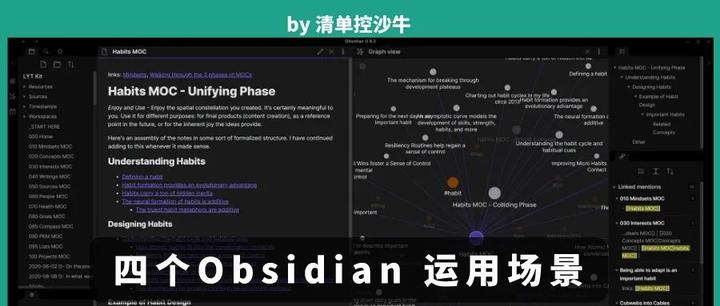 如何优雅的运用Obsidian？分享我的四个运用场景！ - 知乎