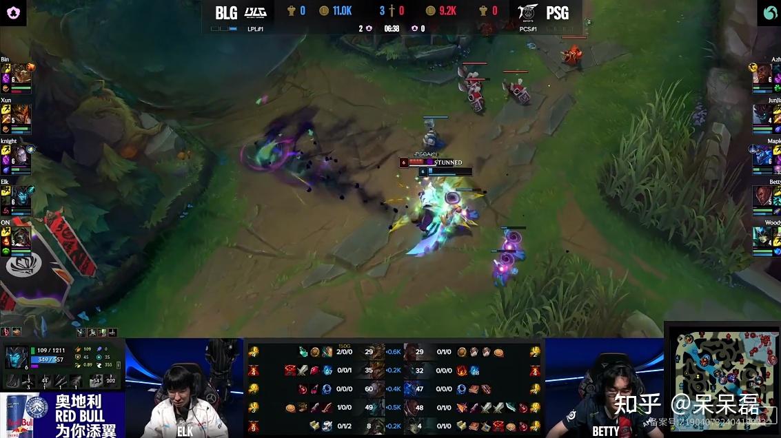 2024 季中冠军赛胜败分组赛 BLG 3:2 PSG.T，如何评价这场比赛？ - 知乎