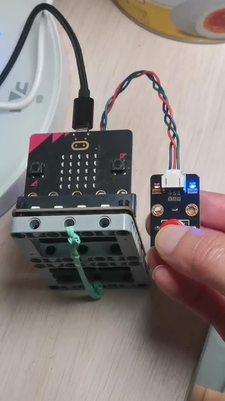 microbit|传感器系列02-按键按钮 - 知乎