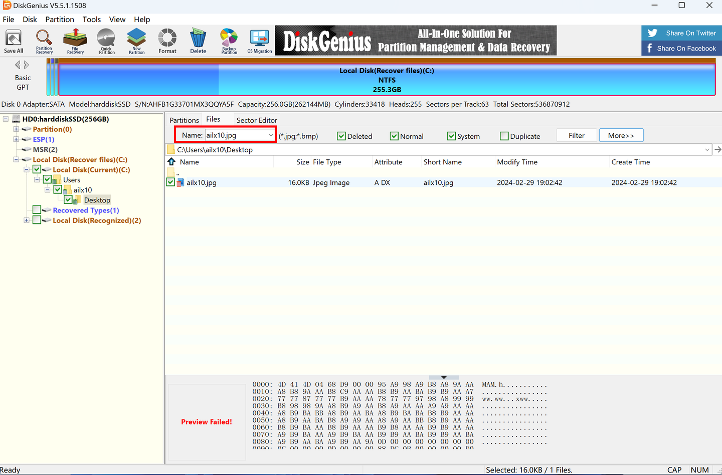 数据恢复工具测评（DiskGenius） - 知乎