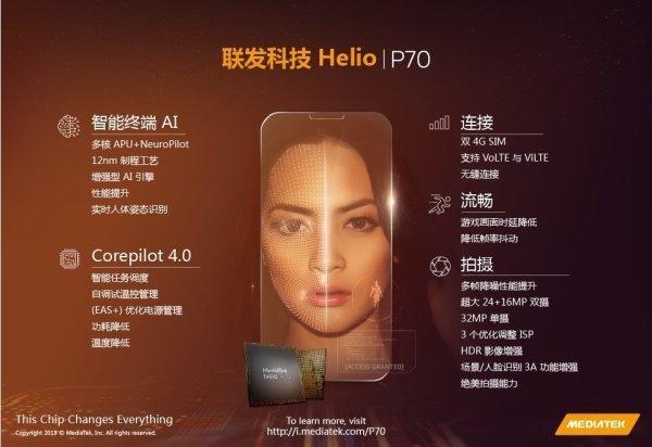 联发科发布Helio P70：AI性能提升巨大 - 知乎