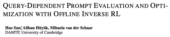 【ICLR'24, 已开源】没有GPU，怎么研究RL+LLM？一台Mac一小时就能跑的Prompt-OIRL：用Inverse RL寻找最佳 ...