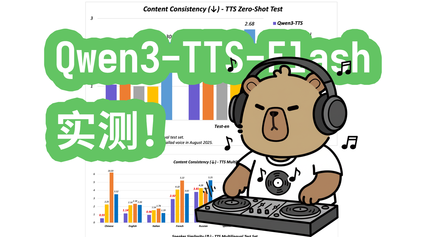 刚发布的 Qwen3-TTS-Flash 实测! - 知乎