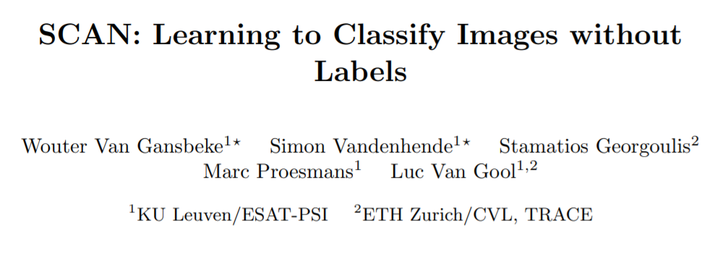 【unsupervised image classification】SCAN: Learning to Classify Images without Labels - 知乎