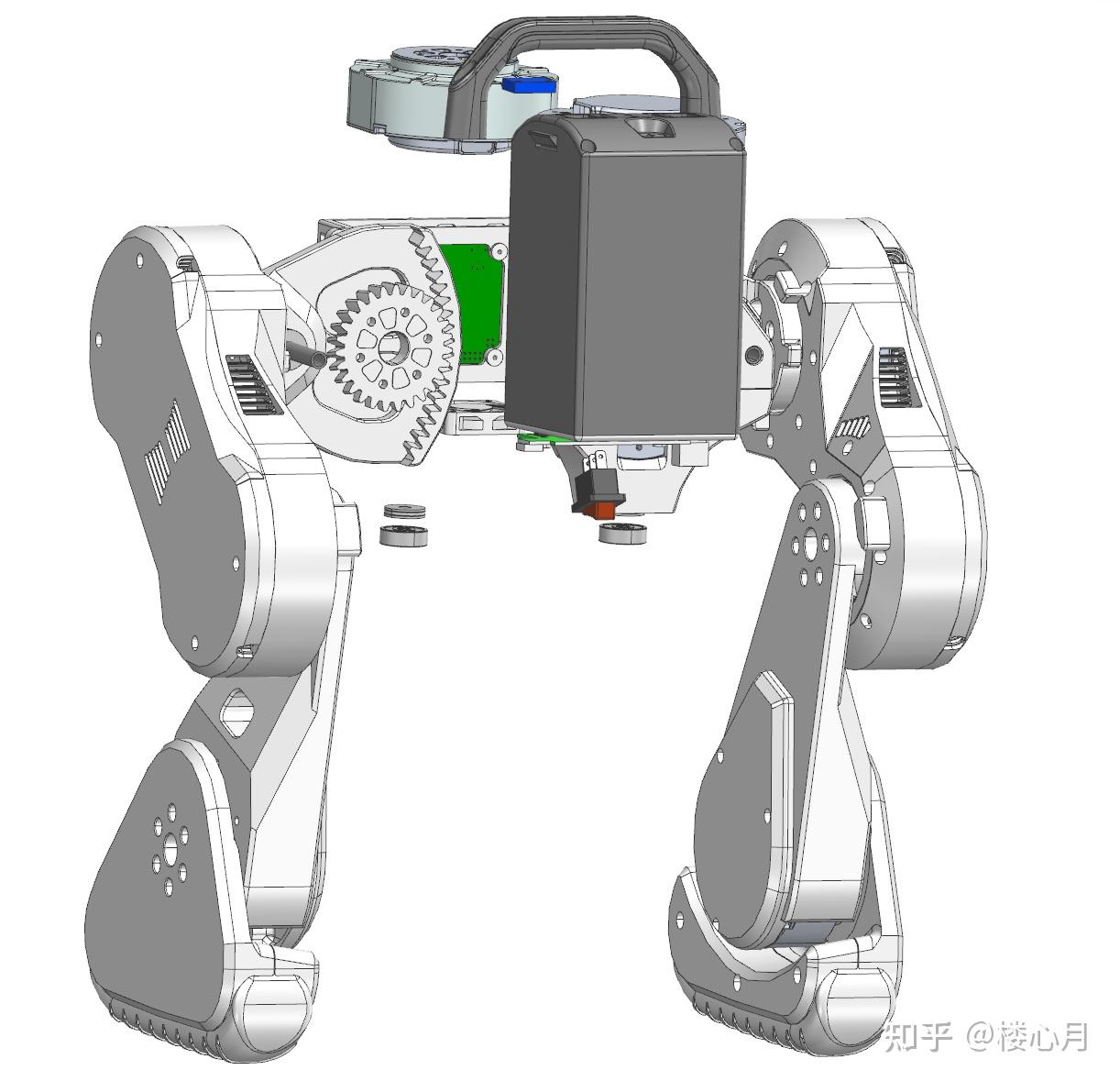 宇树Qmini双足机器人方案及结构简析 - 知乎