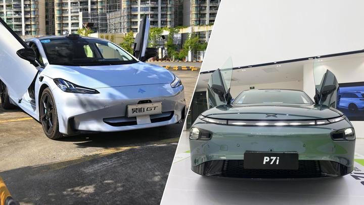 对比昊铂 GT与小鹏P7i，哪款“剪刀门”，实力更强？ - 知乎