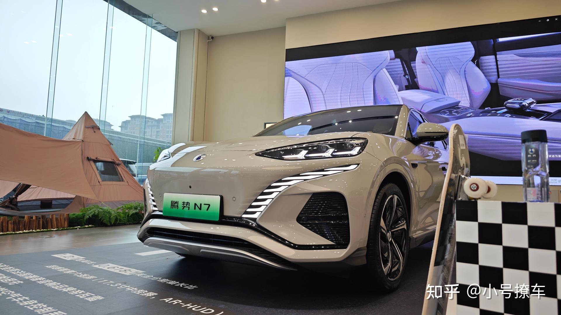 新势力的拦路虎？探店实拍腾势N7 30.18万元起/配空气悬架 - 知乎