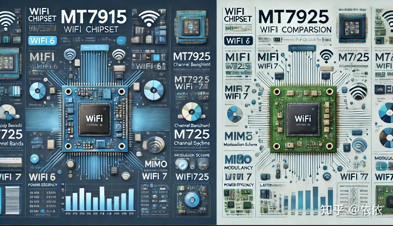 MT7915 vs MT7925: Comprehensive Analysis of WiFi 6 and WiFi 7 Chipsets - 知乎