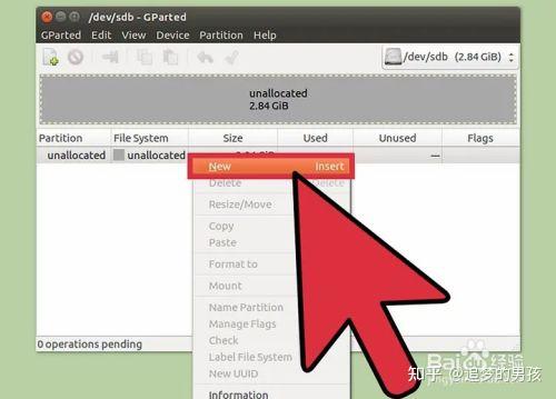 Gparted的使用 - 知乎