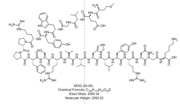 MOG (35-55)；MEVGWYRPPFSRVVHLYRNGK - 知乎