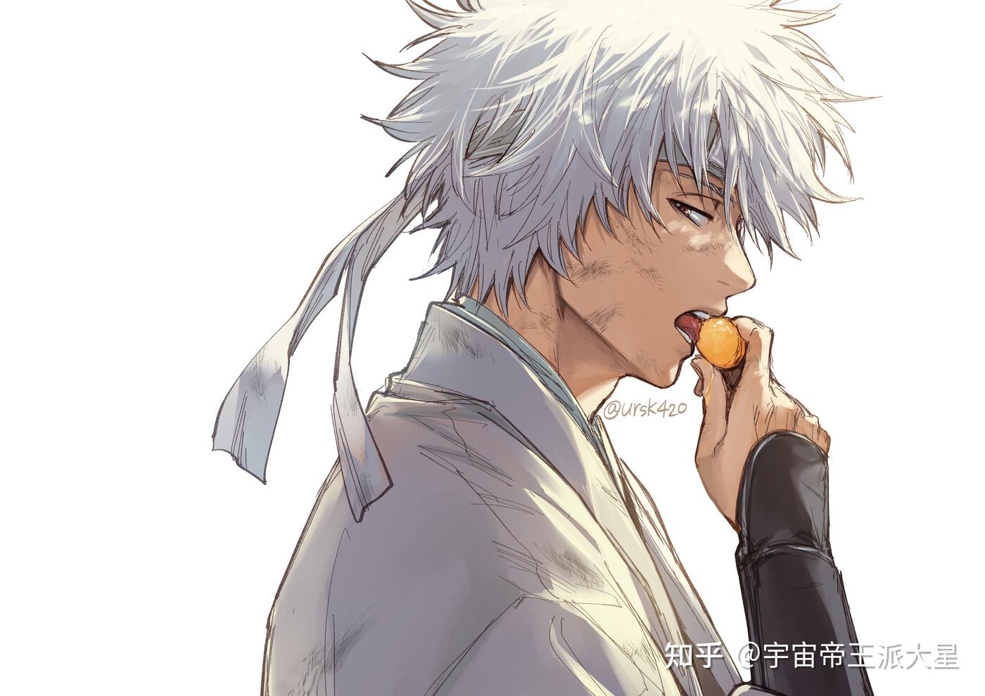 有哪些动画《银魂》中坂田银时的头像分享？ - 知乎