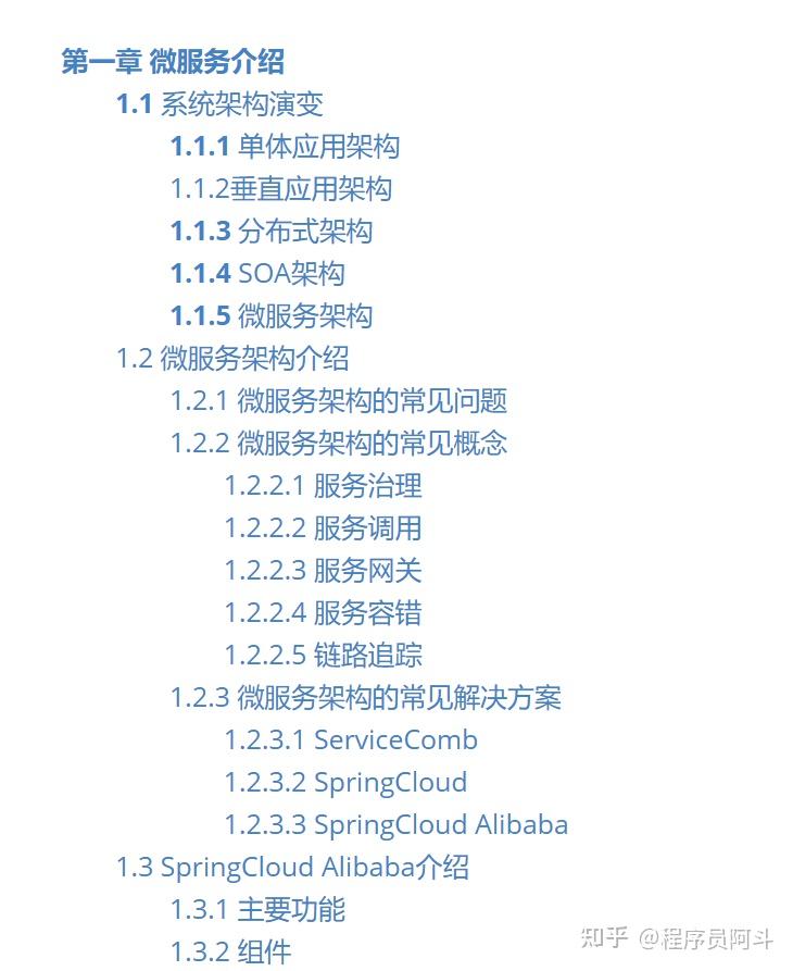 阿里老大哥最新修改 Spring CloudAlibaba全栈操作手册PDF版分享 - 知乎