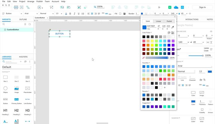 如何通过自定义元件库高效的进行Axure原型设计 - 知乎
