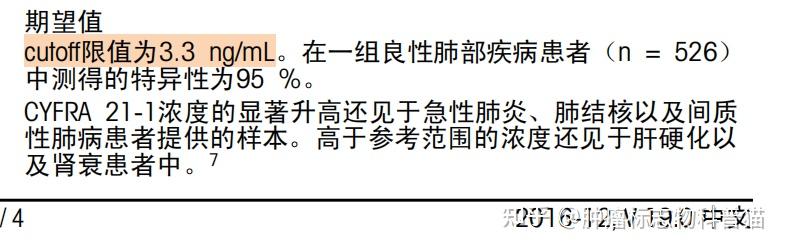 肿瘤标志物科普系列--细胞角蛋白19片段（Cyfra21-1）偏高原因分析 - 知乎