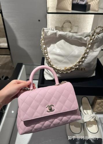 Chanel 25p mini handle粉紫色太可爱了 - 知乎
