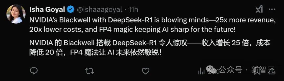 英伟达下场，首次优化DeepSeek-R1！B200性能狂飙25倍，碾压H100 - 知乎