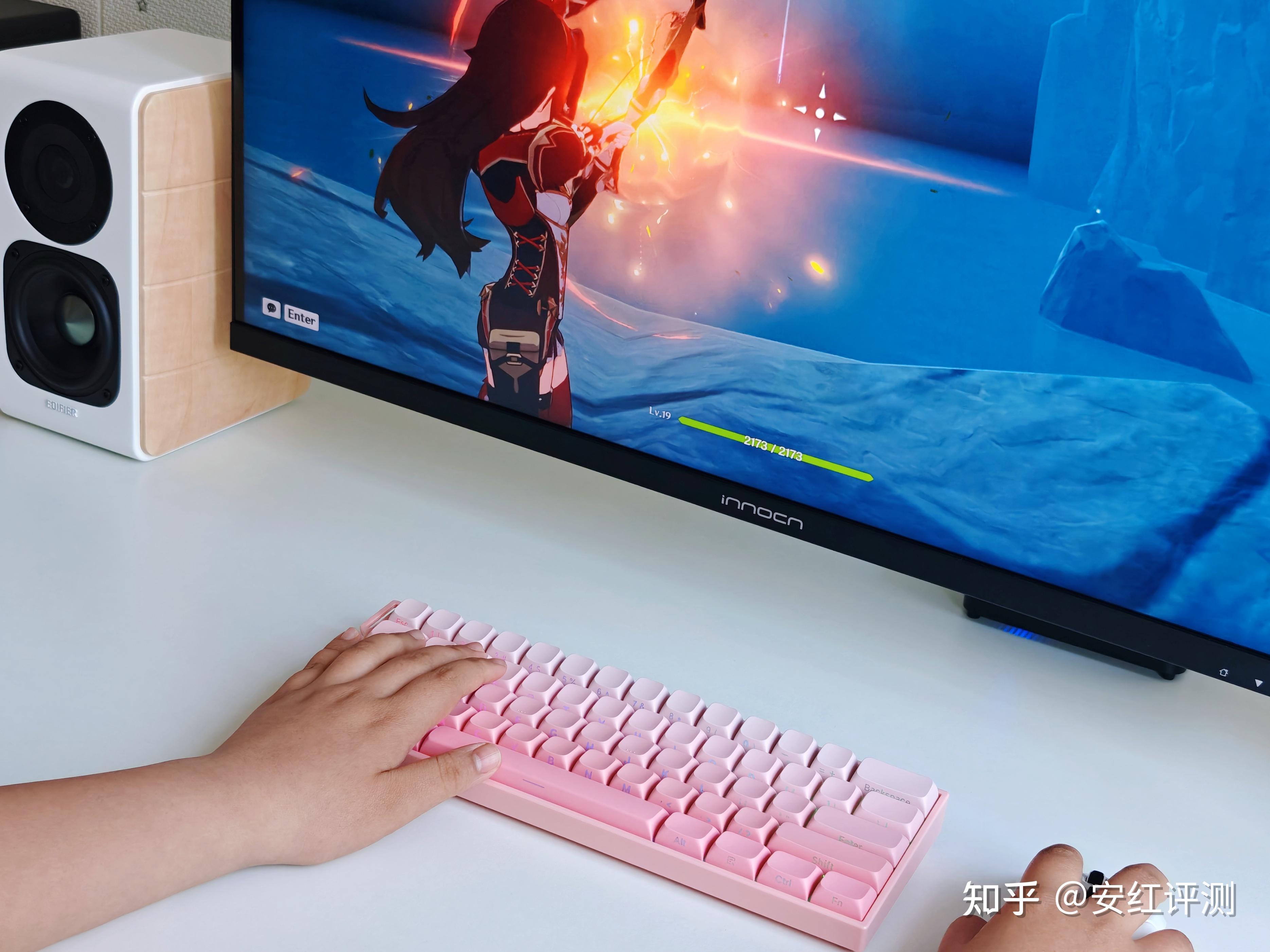 硬核浪漫，颜值与实力双持——狼蛛MINI60HE三模磁轴键盘 - 知乎