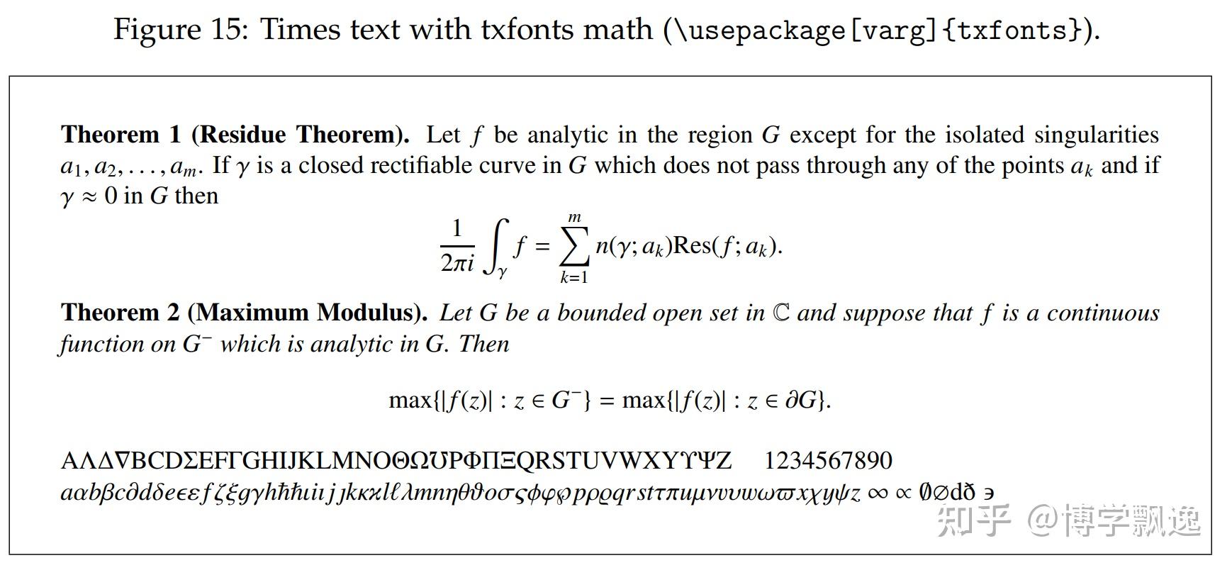 在Mac中码LaTeX，如何修改数学字体到times风格？ - 知乎