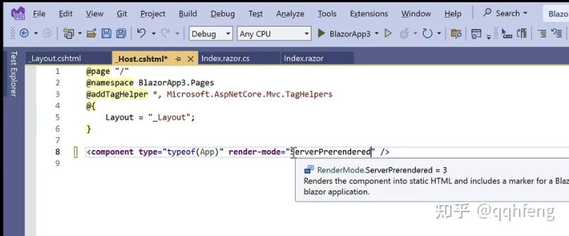 Blazor的5种render-mode的区别 - 知乎