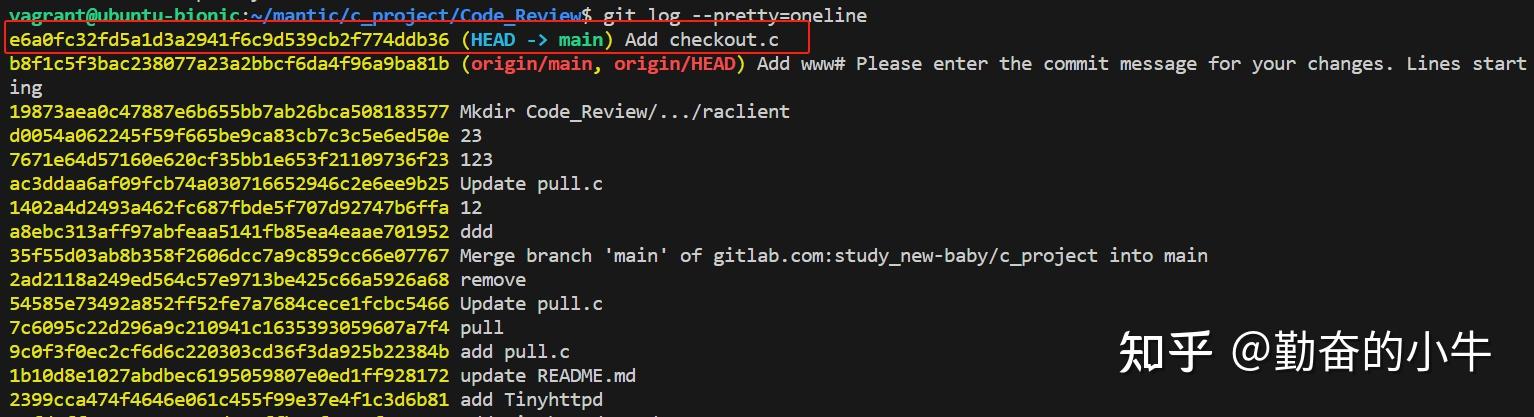 Git checkout , reset, restore 的区别 分析 - 知乎