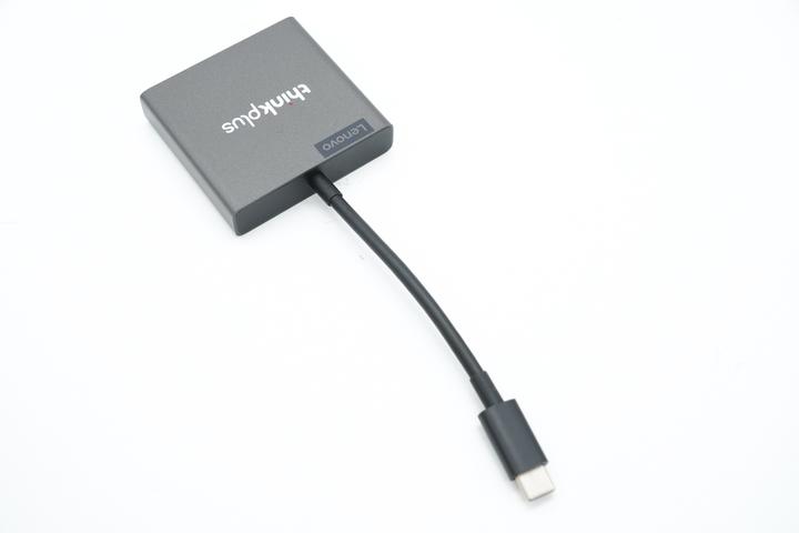 自带USB-C线材，旧款显示器焕新生，联想thinkplus USB-C 三合一便携扩展器评测 - 知乎