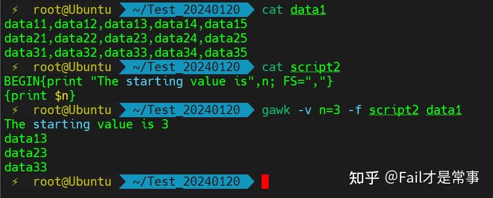 21_Shell进阶gawk命令_Linux基础Shell篇 - 知乎