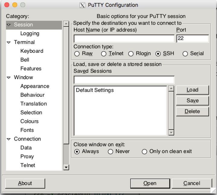 macOS安装puTTY - 知乎