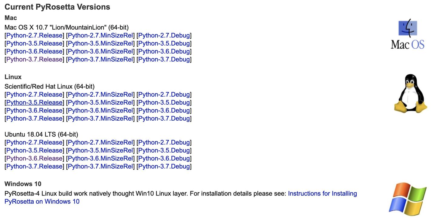 PyRosetta开发环境配置 - 知乎
