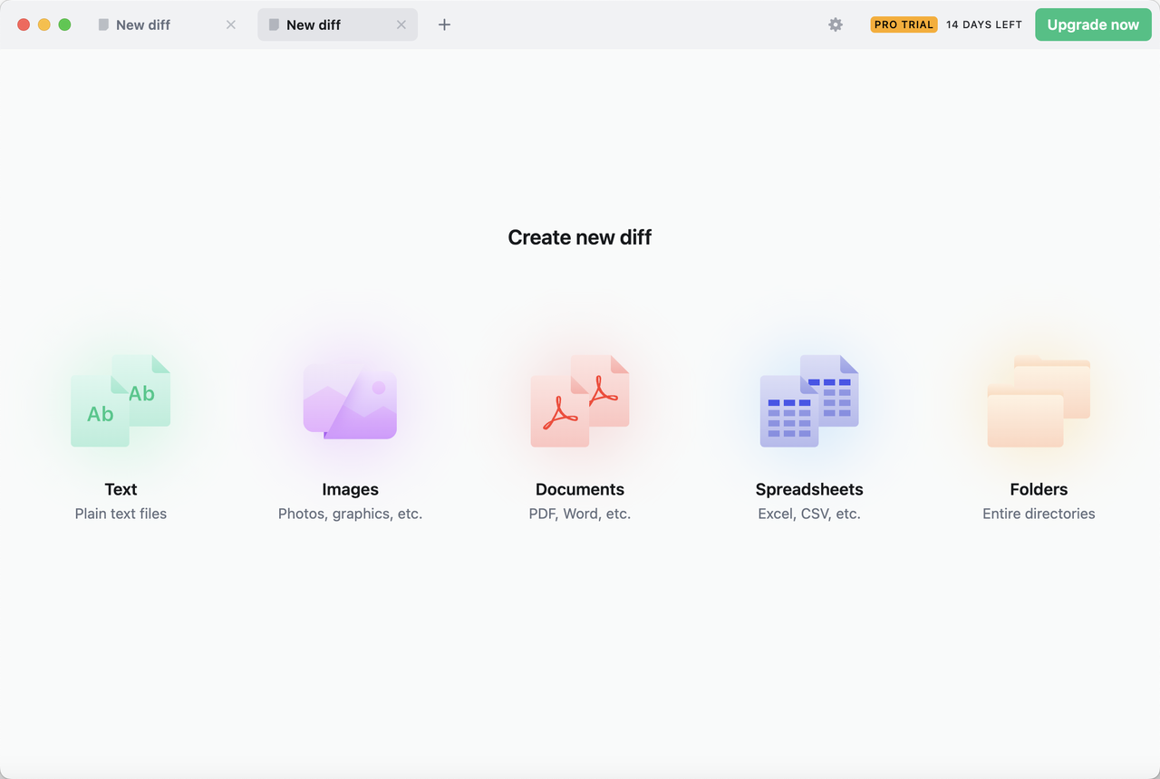1小时体验：Diffchecker, 在线文件对比工具，支持富文本、PDF、和图像对比，操作简便。 - 知乎