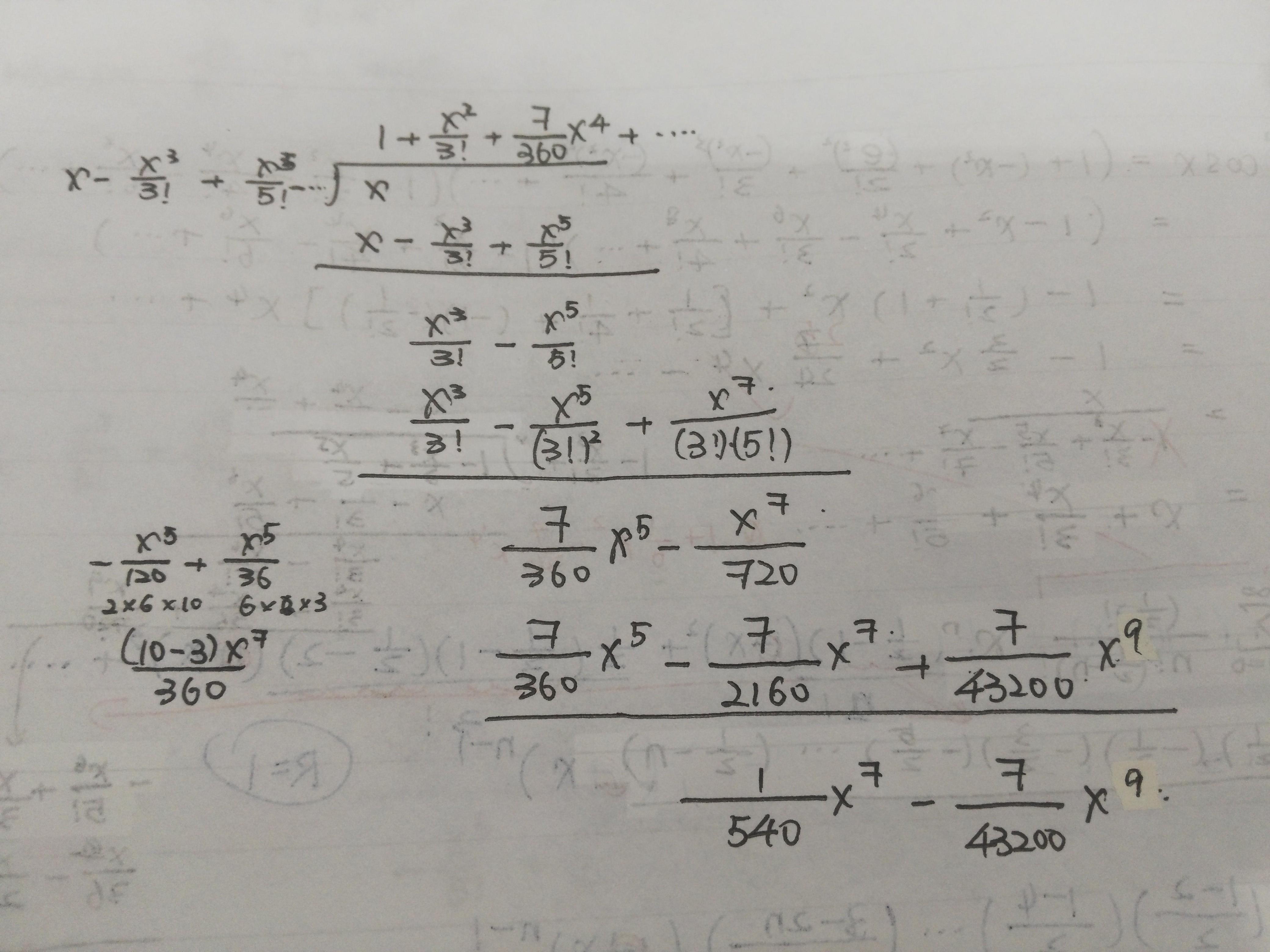 xcscx 这个函数如何用泰勒展开式展开(不去求原函数导数)？ - 知乎