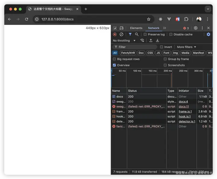 『FastAPI』访问不了接口文档的解决方法 - 知乎
