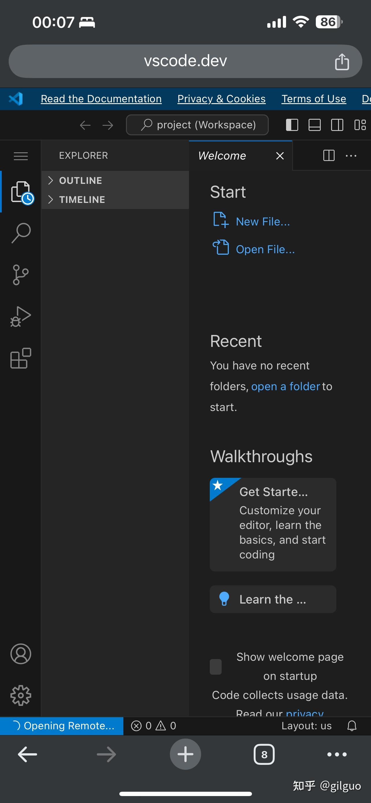 在浏览器里用VSCode是不是可以得到媲美原生的体验？ - 知乎